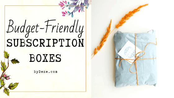 16 Inexpensive Subscription Boxes To Look Forward To Every Month - byDeze