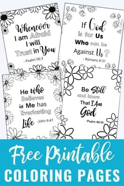 Psalm 40 Coloring Pages