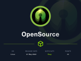 Hackthebox Machines Opensource Writeup Byte Mind