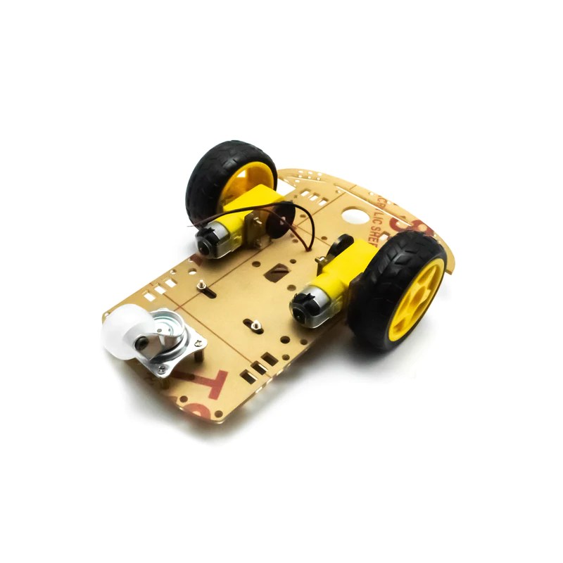 2Wheel Robot DIY Chassis Kit Transparent - ByteBlues