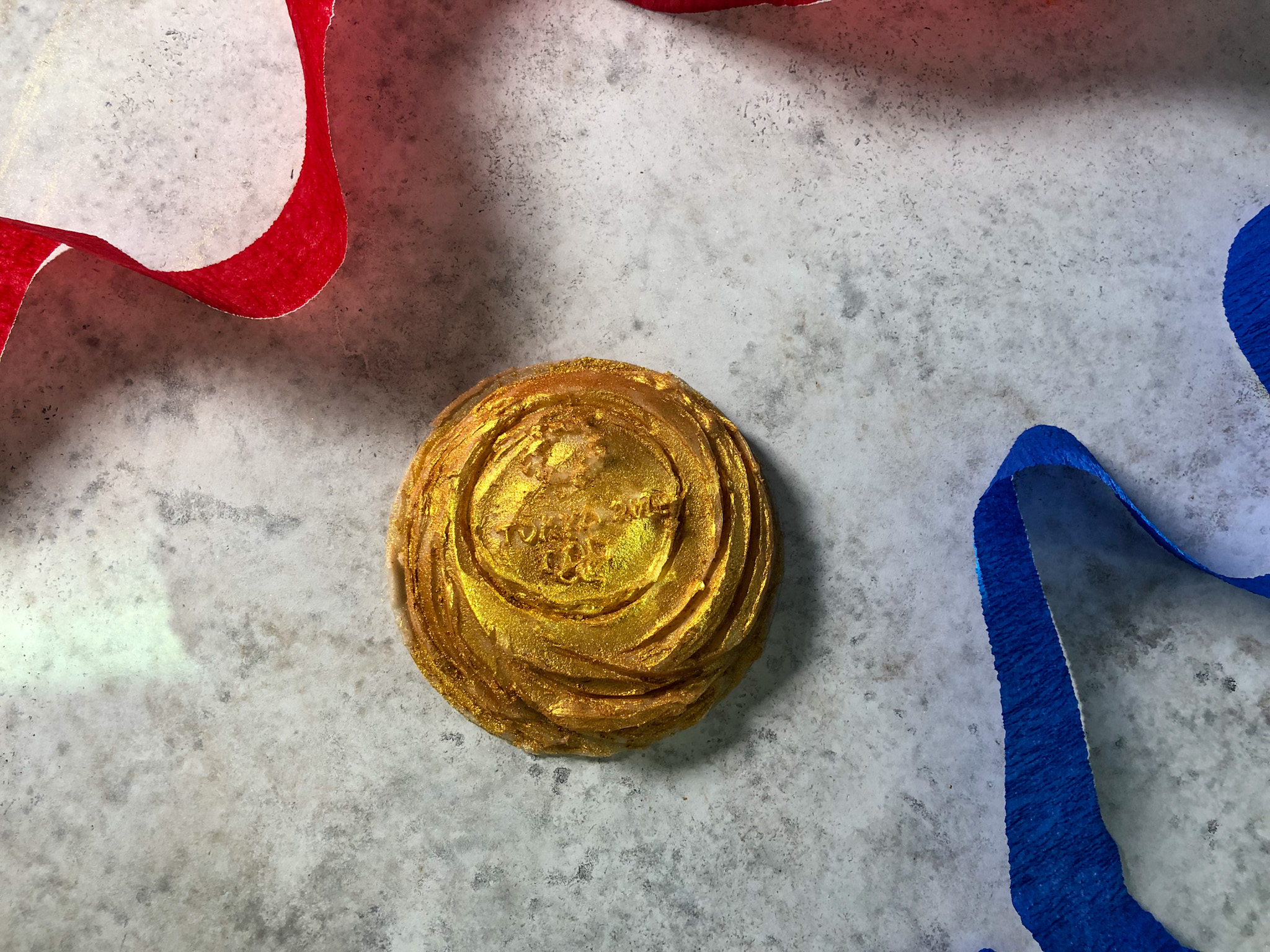 Olympic gold medal cookies – Byte Size Bakes