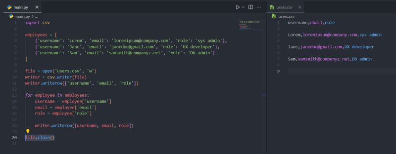 Use Dictwriter And Write Unstructured Data Into Csv File Using Python - Minimal Patterns - Modern 4K Collection