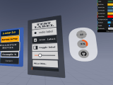 Aframe Gui Graphical User Interface Component Framework For A Frame Vr