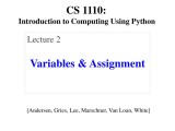 Ppt Variables Assignment Andersen Gries Lee Marschner Van