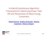 Ppt A Hybrid Evolutionary Algorithm Framework For Optimising Power