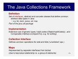 Ppt The Java Collections Framework Definition Set Of Interfaces