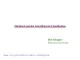 Ppt Machine Learning Algorithms For Classification Machine Learning