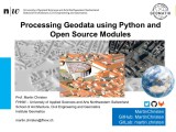 Ppt Processing Geodata Using Python And Open Source Modules Prof
