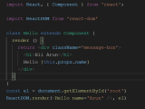 Reactjs Creating First React Component