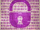 Binary Code Background With Lock Icon Algorithm Binary Data Code