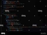 Developer Python Java Script Html Css Source Code On Monitor Screen