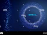 Big Data Technology Background Binary Code Algorithms Deep Learning