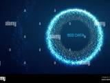 Big Data Technology Background Binary Code Algorithms Deep Learning