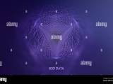 Big Data Technology Background Binary Code Algorithms Deep Learning