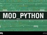 Mod Python With Digital Java Code Text Mod Python And Computer