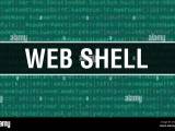 Web Shell With Digital Java Code Text Web Shell And Computer Software