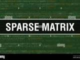 Sparse Matrix With Digital Java Code Text Sparse Matrix And Computer