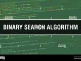 Binary Search Algorithm Image Hi Res Stock Photography And Images Alamy