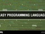 Easy Programming Language With Abstract Technology Binary Code
