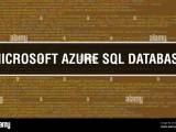 Microsoft Azure Sql Database With Digital Java Code Text Microsoft