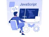 Javascript Isolated Concept Vector Illustration Developer Programming
