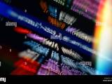 Abstract Computer Script Code Programming Code Screen Of Software