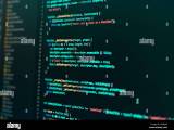 Code Background Web Programming With Javascript Coding Stock Photo Alamy