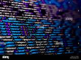Compressed Colorful Code Background Web Programming With Javascript
