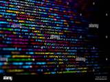 Compressed Colorful Code Background Web Programming With Javascript