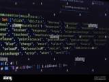 Programming Code Abstract Screen Of Software Developer Computer Script