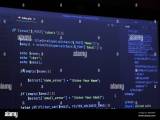 Html Code On Laptop Screen Python Code Computer Screen Developing
