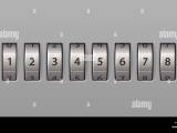 Combination Code Lock Numbers Stock Vector Image Art Alamy