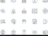 Programming Coding Outline Icons Collection Coding Programming