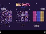 Big Data Sorting Machine Learning Algorithm Visualization Digital