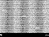 Binary Computer Code Seamless Code Stream Vector Background Tech