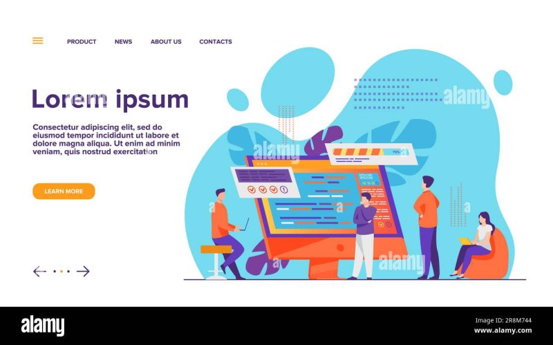 Premium Photo Software Developers Coding On Computer With Script - Best City Backgrounds in Full HD