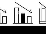Financial Risk Icons Decrease Icon Set Vector Illustration Isolated