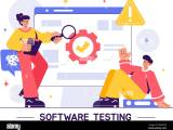 Software Testing Vector Illustration Featuring Application Engineering