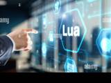 Lua Programming Language Scripting Programming Language Stock Photo