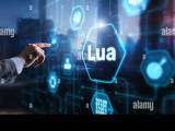 Lua Programming Language Scripting Programming Language Stock Photo