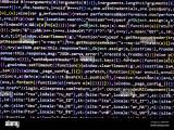 Programming Coding Screen Web Developer Coding Screen Stock Photo Alamy