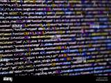 Coding Programming Code Screen Coding Screen Stock Photo Alamy