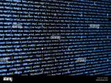 Software Source Code Programming Code Programming Code On Computer