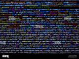 Programming Coding Screen Web Developer Coding Screen Stock Photo Alamy