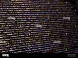 Programming Coding Screen Web Developer Coding Screen Stock Photo Alamy