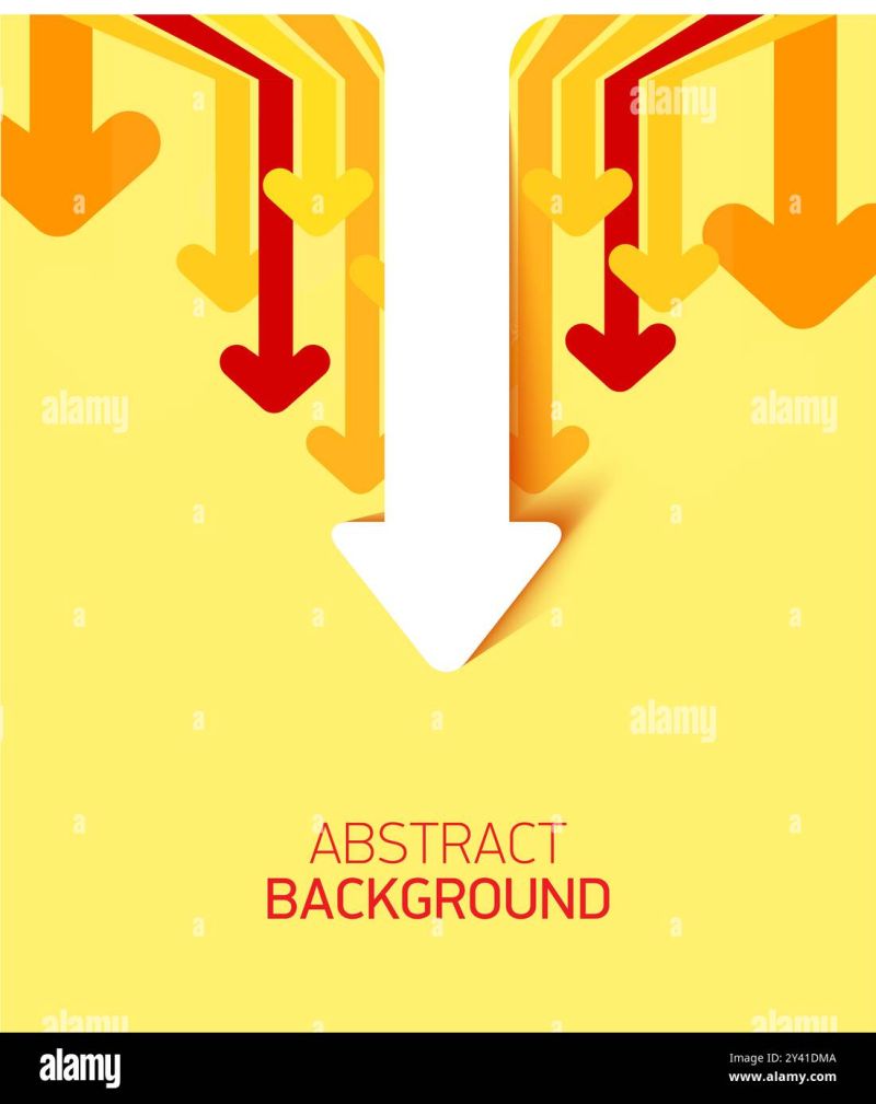 Abstract Financial Background With Arrows Concept Decrease Vector - Premium Geometric Texture Gallery - Retina