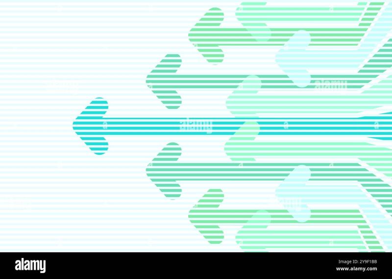 Abstract Financial Background With Arrows Concept Decrease Vector - Creative City Wallpaper - Desktop