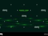 Matrix Style Binary Code Programming Tech Background Design Vector