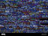 Programming Coding Screen Web Developer Coding Screen Stock Photo Alamy