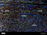 Software Source Code Programming Code Programming Code On Computer